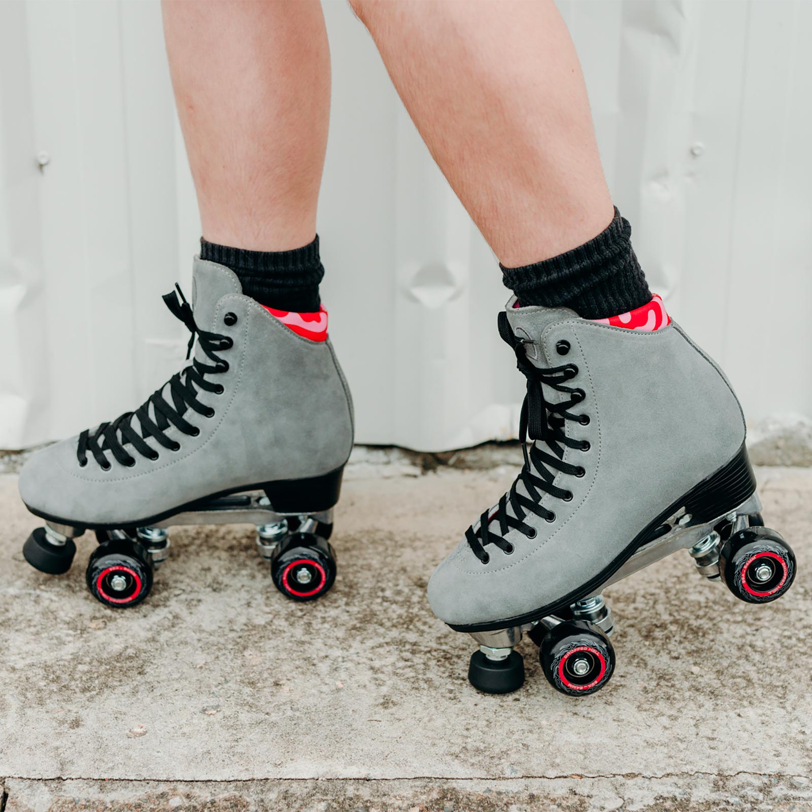 HOQ x Chuffed Wandered Plus Roller Skates / Concrete - Shop at Roll ...