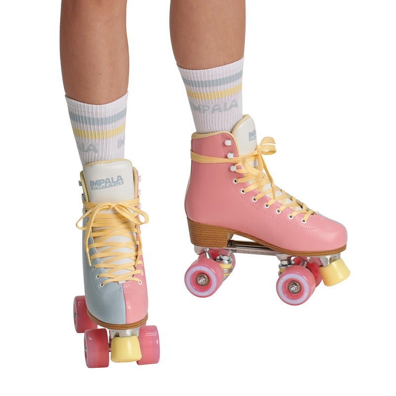Impala Rollerskates / Blue Pink Split - Shop at Roll Skate Studio