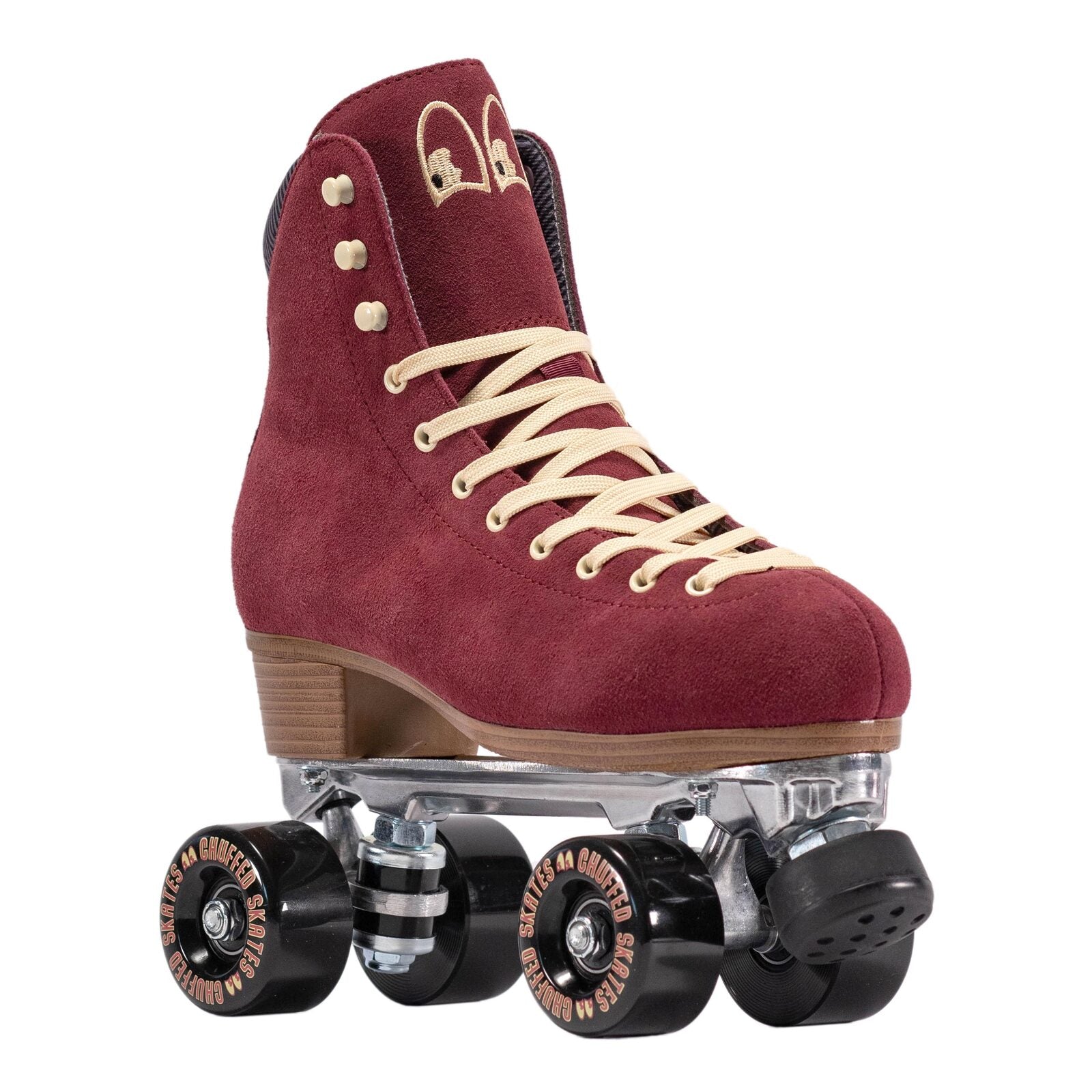 Chuffed Wanderer Roller Skates / Burgundy - Shop at Roll Skate Studio