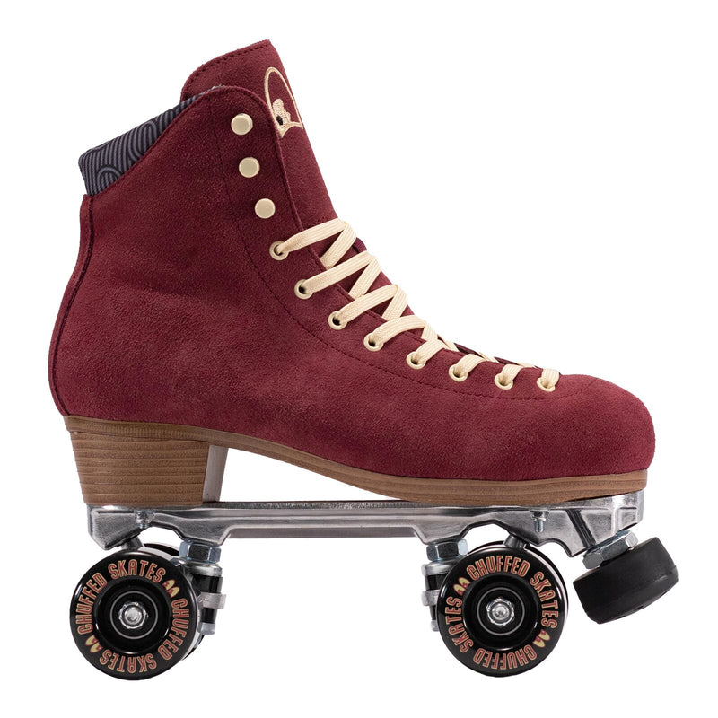 Chuffed Wanderer Roller Skates / Burgundy - Shop at Roll Skate Studio