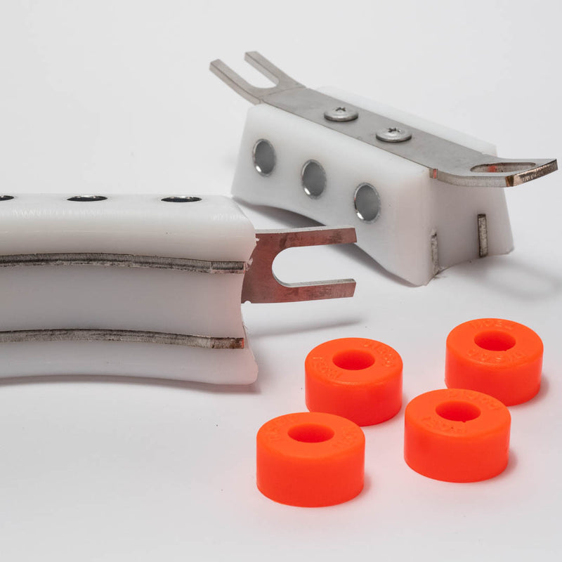 Discoblox Grind Blocks / Bandit / White - Shop at Roll Skate Studio