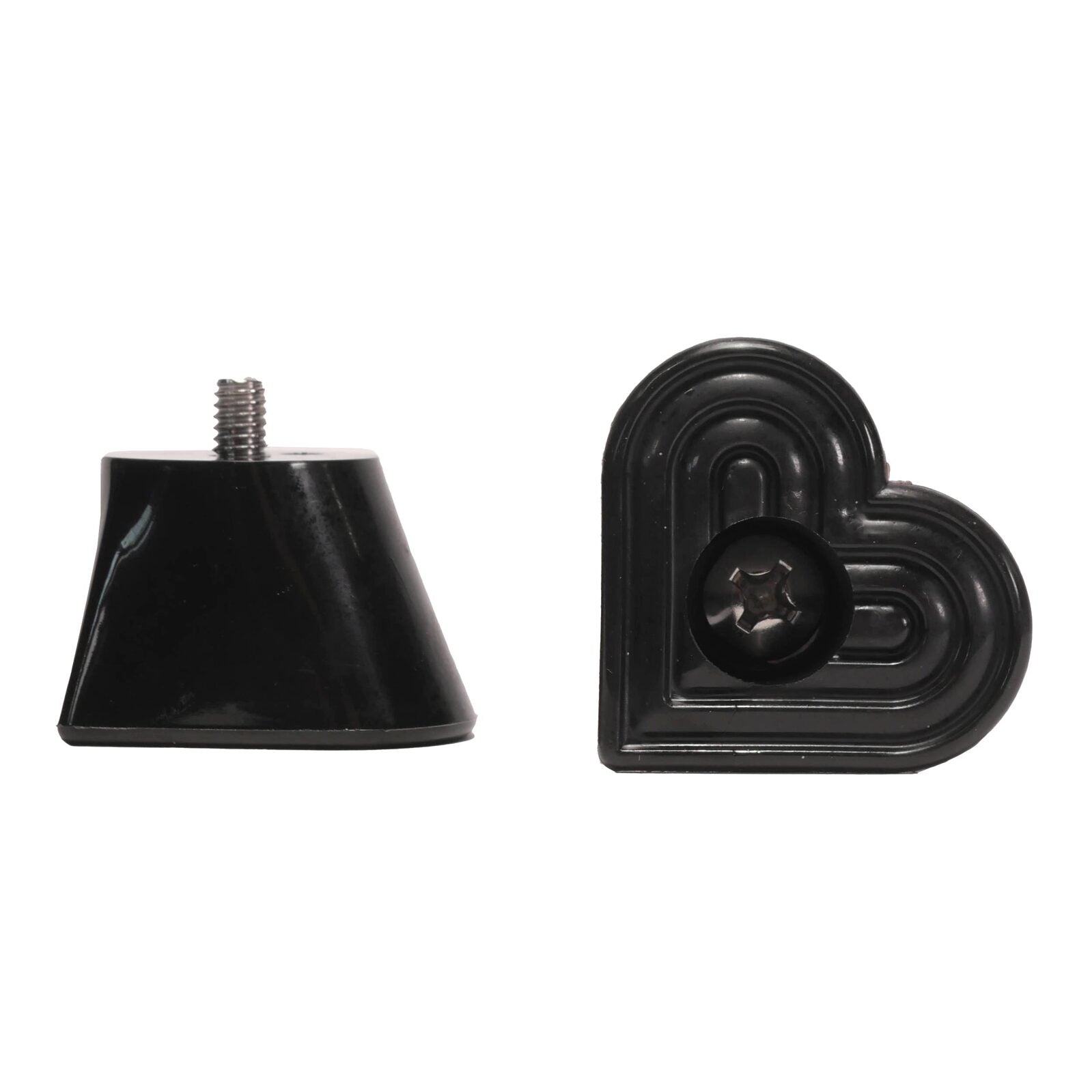 Grindstone Bolt On Heartstopper Toe Stops / Black Metal - Shop at Roll ...