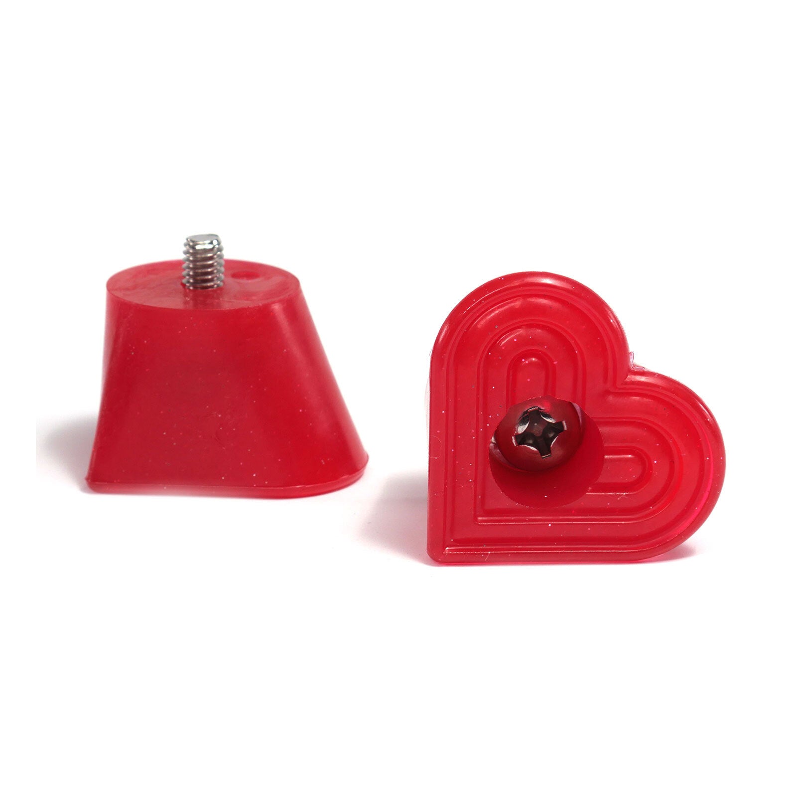Grindstone Heartstopper Bolt-on Toe Stops / Hot Rod Red - Shop at Roll ...