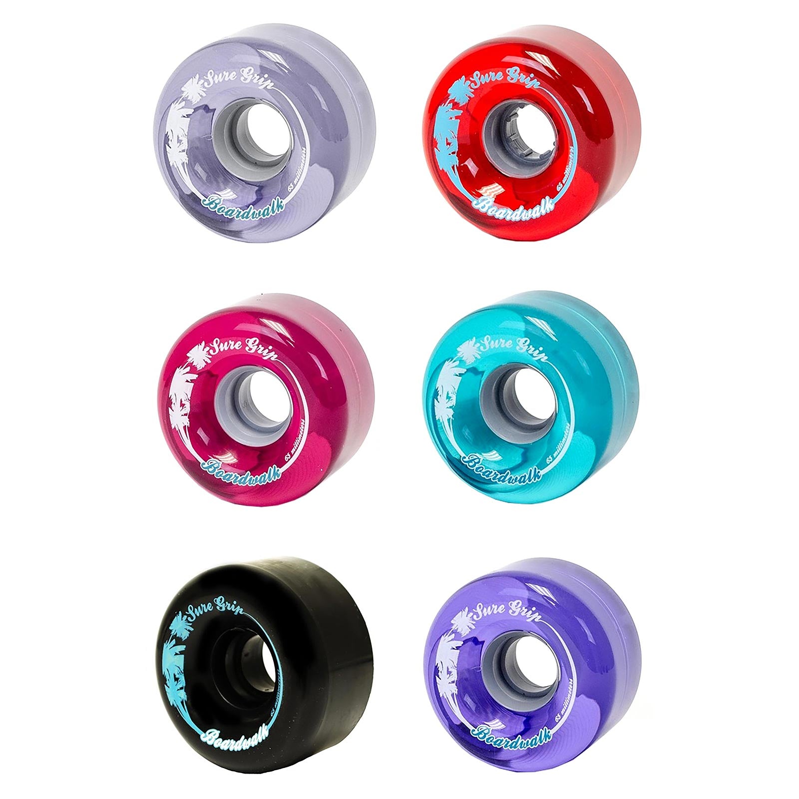 Sure-Grip Boardwalk Wheels (8 Pack) - Shop at Roll Skate Studio