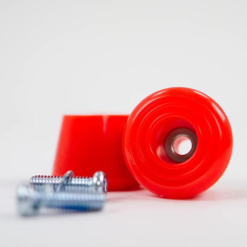 Rio Roller Bolt-on Toe Stops / Red - Shop at Roll Skate Studio