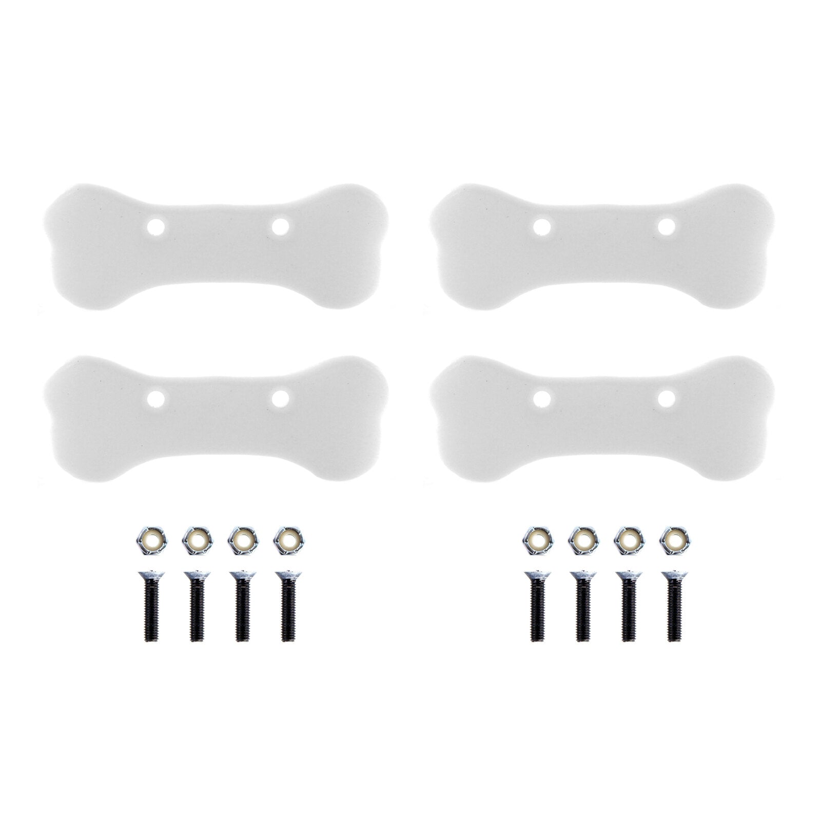 Wildbones Sliders / White - Shop at Roll Skate Studio